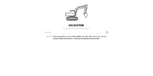 Excavator Search Engine Link - Excavator
